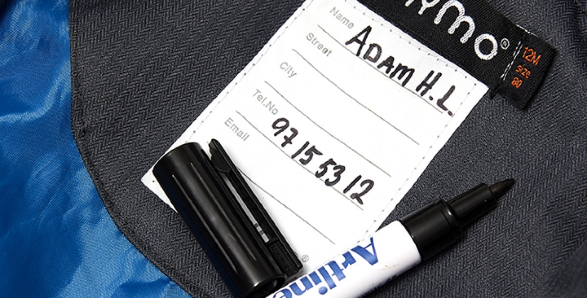 Namensschilder für Kleidung online kaufen » Ikast Etikett